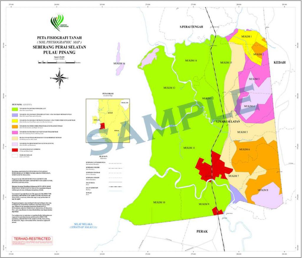 Permohonan Peta / Dokumen Geospatial Terperingkat - ePengembangan